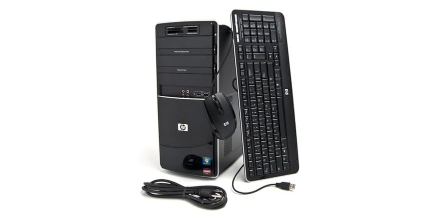 HP Pavilion Dual Core Desktop with 5GB RAM and 1TB Drive