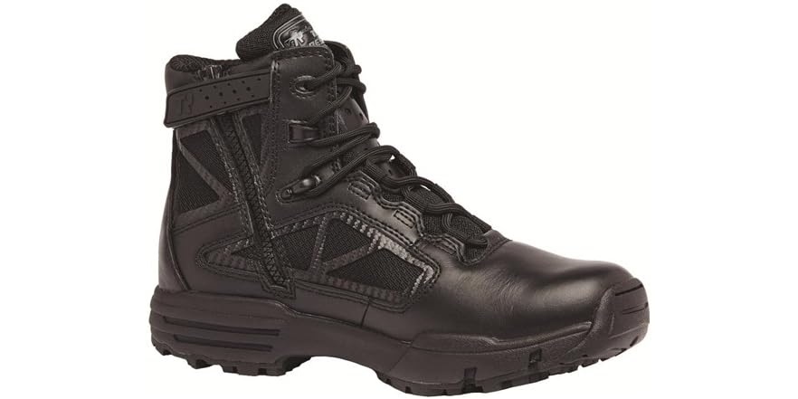 Belleville Chrome Zip CT Uniform Boot