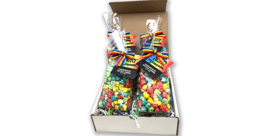 Sugar Plum’s Rainbow Popcorn Box