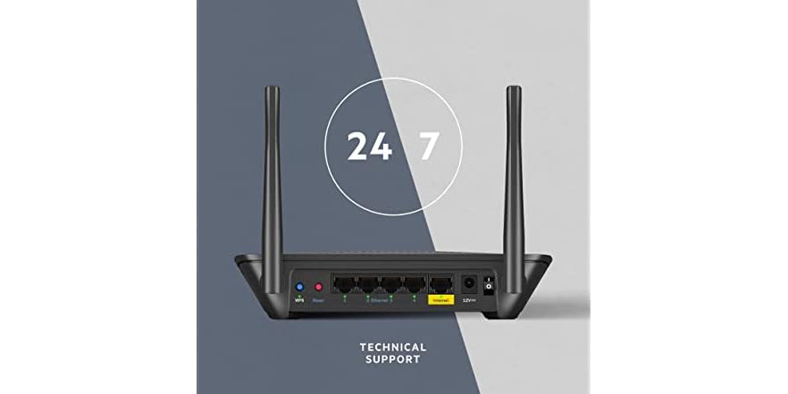 Linksys (EA6350-4B) Wi-Fi Router for Home (Open Box)