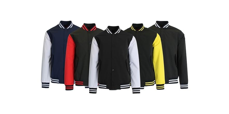 Mens Lightweight Varsity Jackets