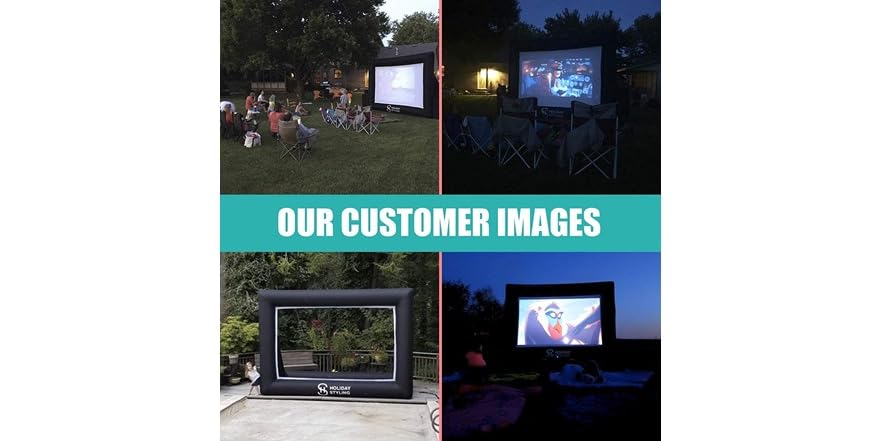 16FT Inflatable Outdoor Projector Screen