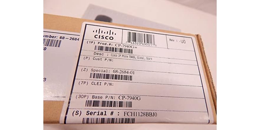 Cisco 7940 Series Unified IP VoIP Phone