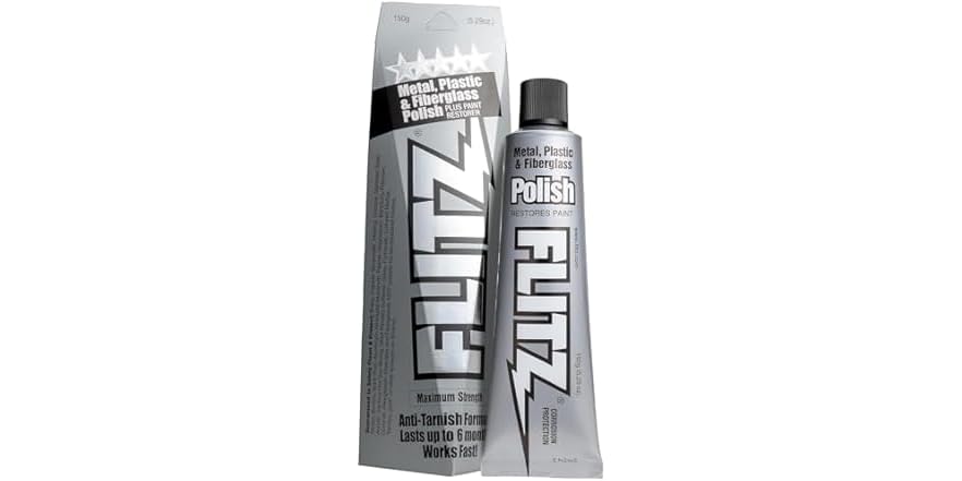 Flitz Polish - Paste - 5.29 oz. Boxed Tube