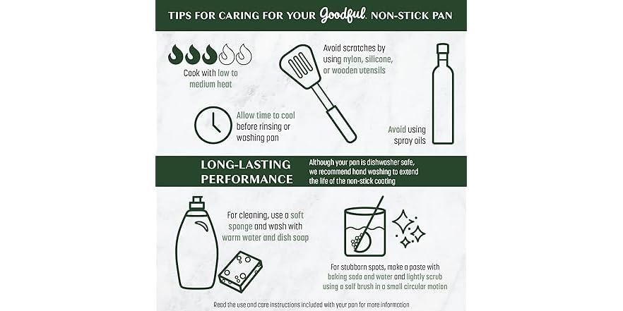 Goodful Premium 12-Pc Nonstick Cookware Set