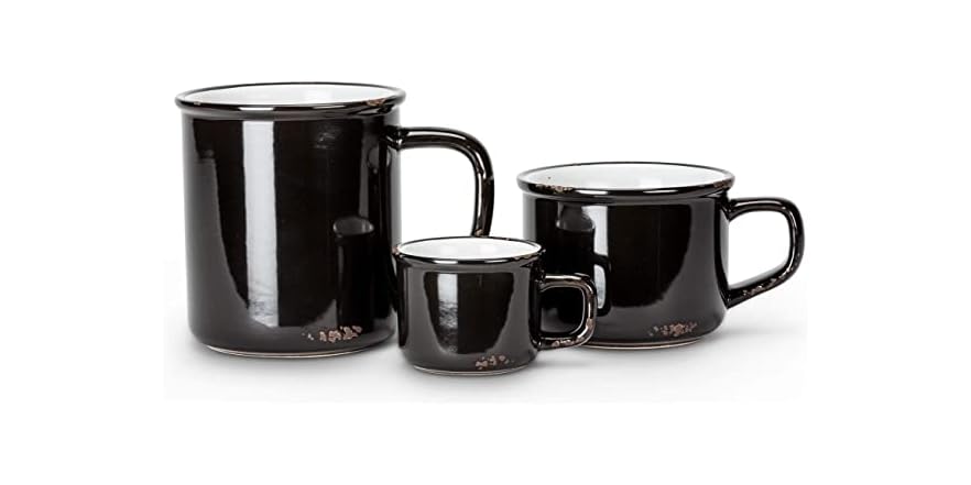 Abbott Collection Enamel Look Mug