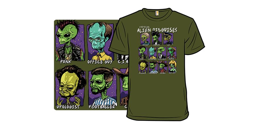 Typical Alien Disguises