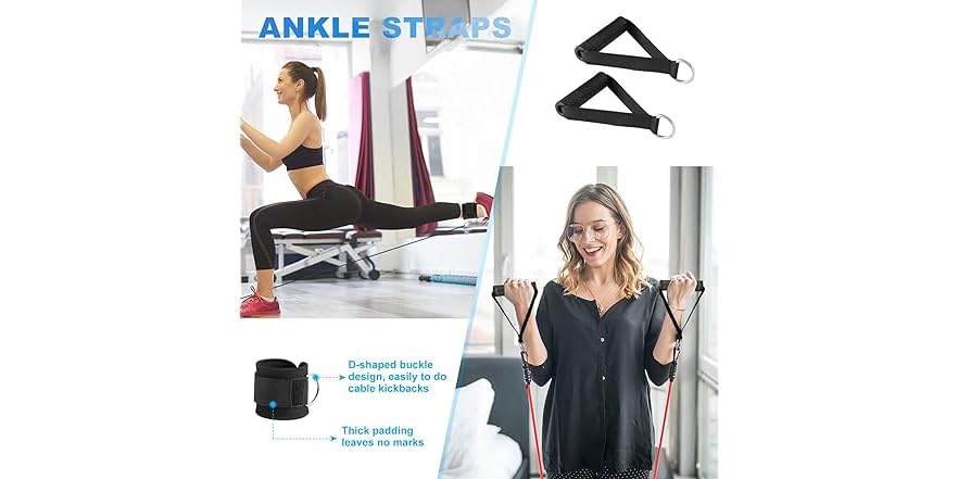 Triceps Pull Down Cable Machine Attachme