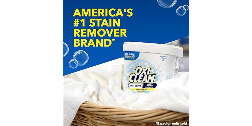 OxiClean White Revive Laundry, 5lbs
