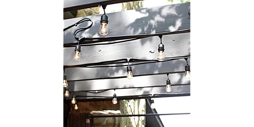 Deneve Outdoor String Lights, 48 ft