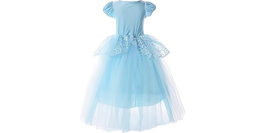 Girls Fancy Dress Up Princess Costume