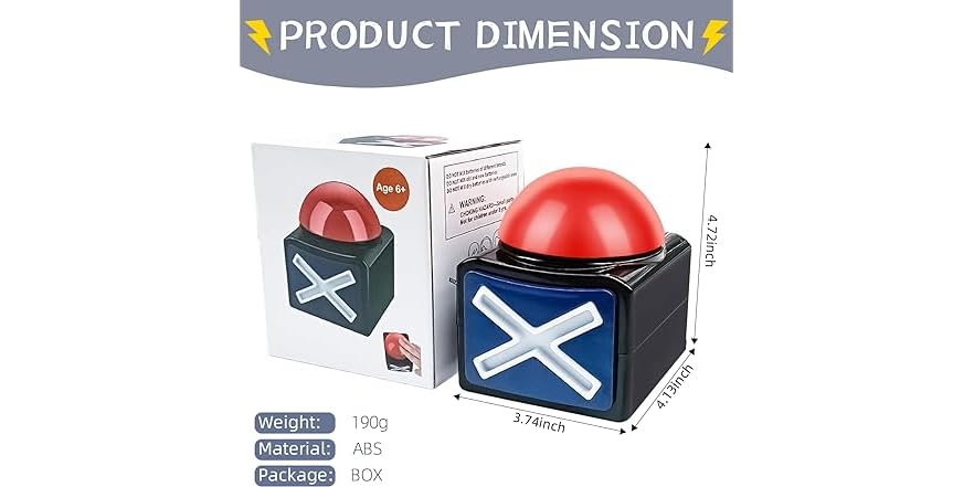 Answer Buzzer Game Buzzer with Lights