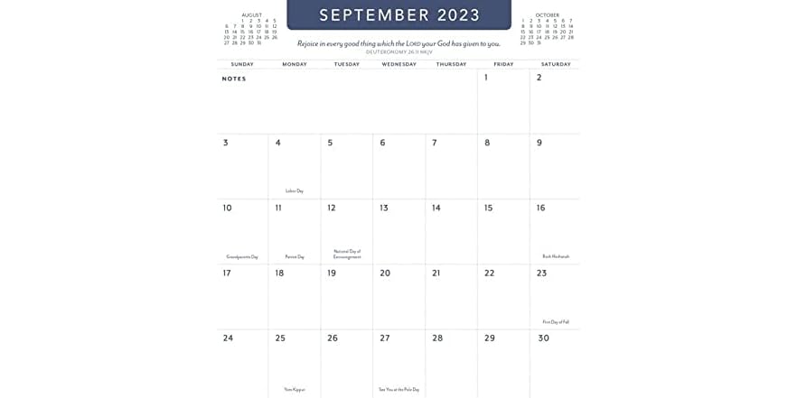 Day Spring Psalms 2023 - 2024 Pocket Planner