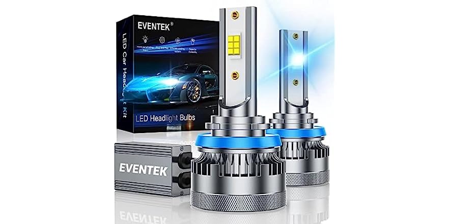 Eventek H11 LED Headlight Bulbs