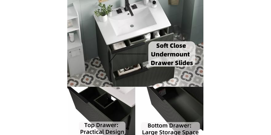 Christopher Knight Home Quillen Modern 30" Vanity