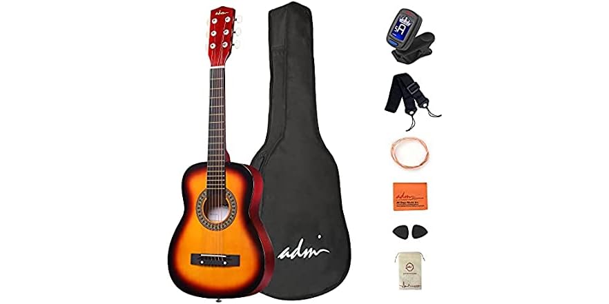 ADM Beginner Acoustic Classical Guitar