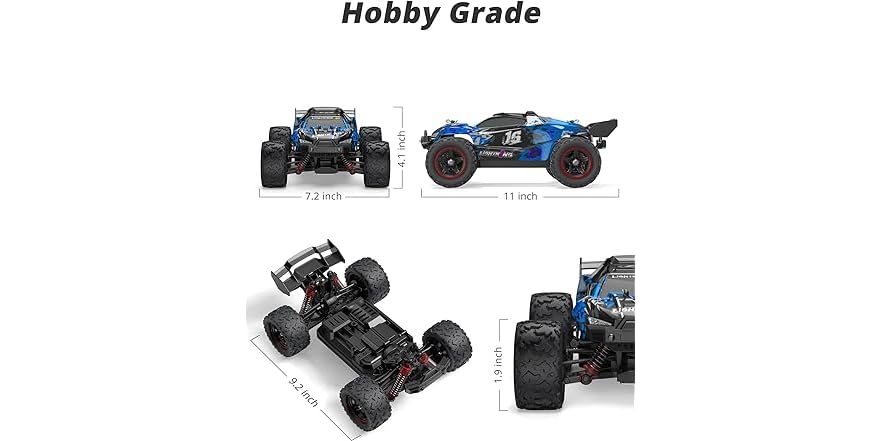 KIDOMO 1:18 Scale Brushless RC Car