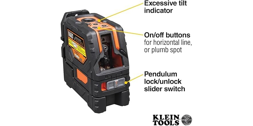 Klein Tools 93LCLS Laser Level, Self Leveling