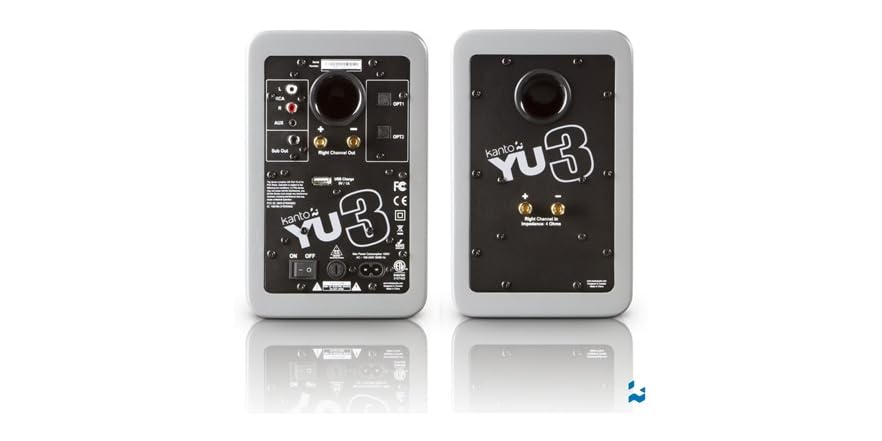 Kanto YU3 Speakers w/Bluetooth - Matte Grey