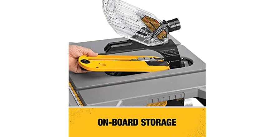 DEWALT 8-1/4" Compact Jobsite Table Saw