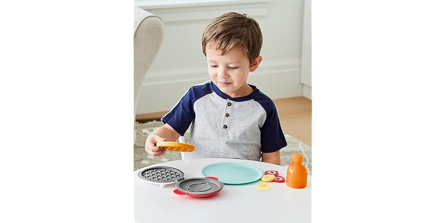Skip Hop Play Food Set, Zoo Waffle-y Fun