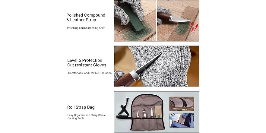 Cor cordium wood carving kit