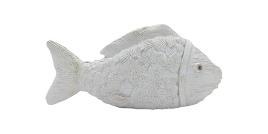 Sandstone Bodied Shell Fish Decoration