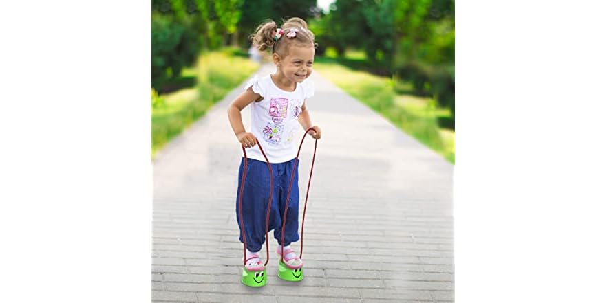Cup Walking Stilts with Adjustable Nylon Rope