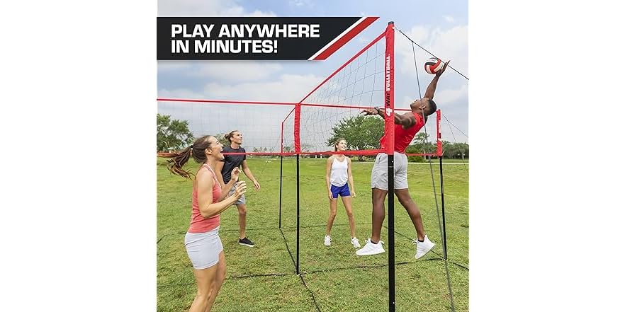 EastPoint Sports 4-Way Volleyball Set