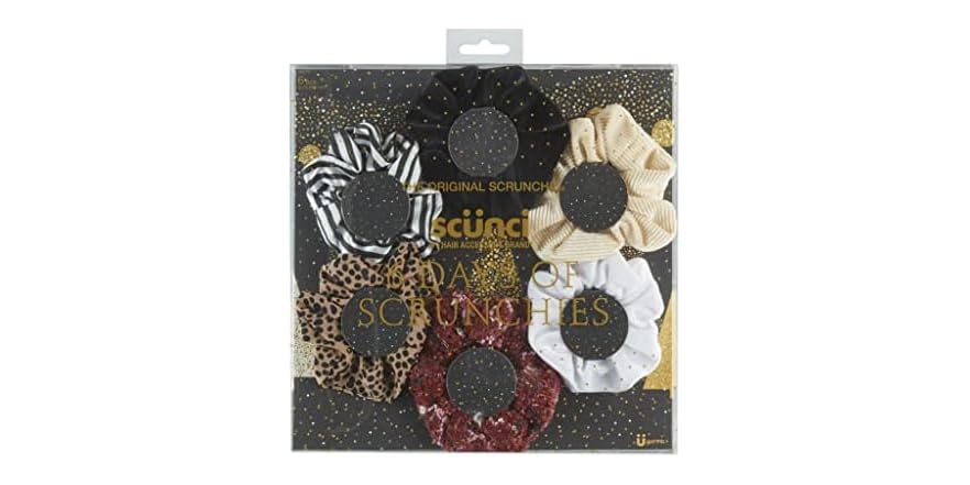 The Original Scrunchie, 6 Unique Designs