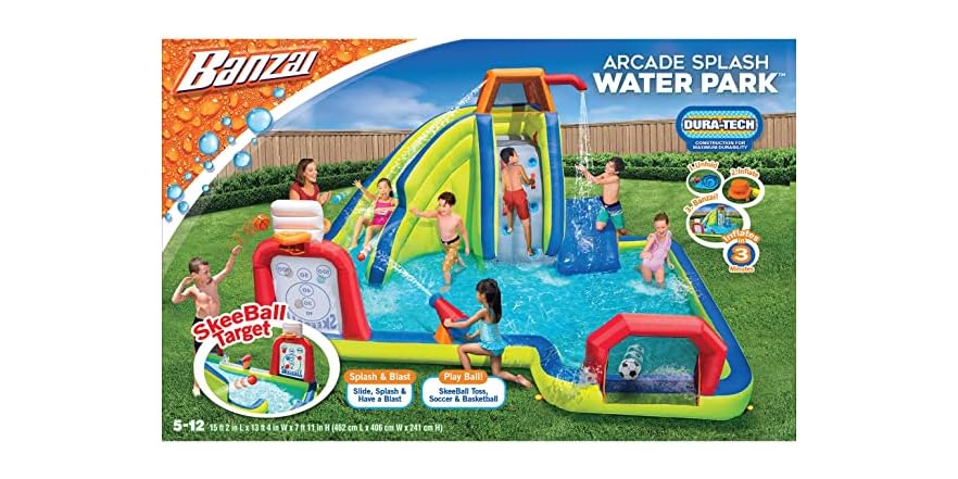 BANZAI Arcade Splash Water Park