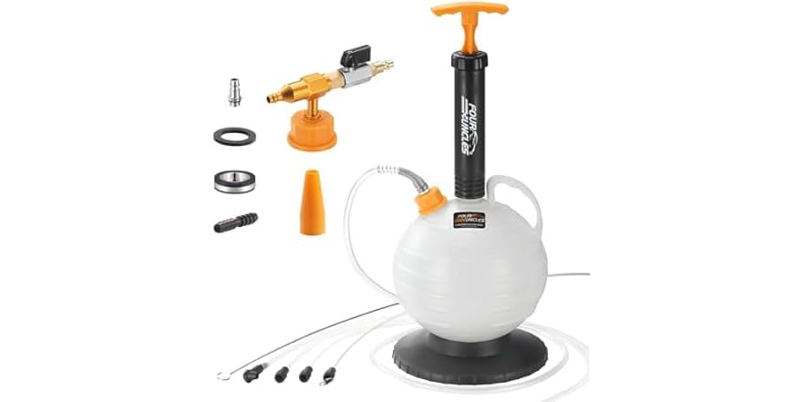 FOUR UNCLES 6L Pneumatic/Manual Oil Extractor Pump