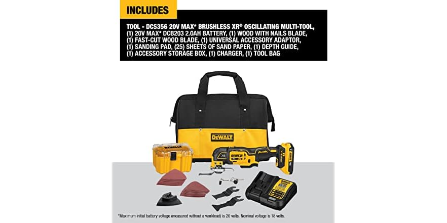 DEWALT 20V MAX XR Multi-Tool Kit