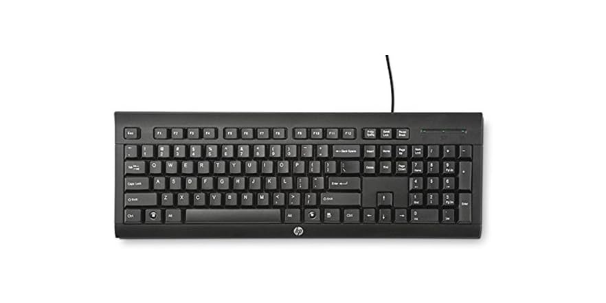 HP K1500 Keyboard - Black