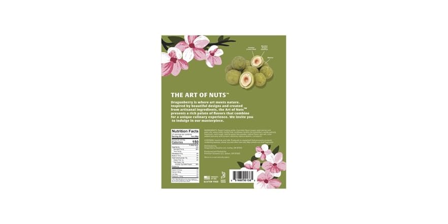 (8 Pack) Dragonberry Oregon Dessert Nuts- Variety