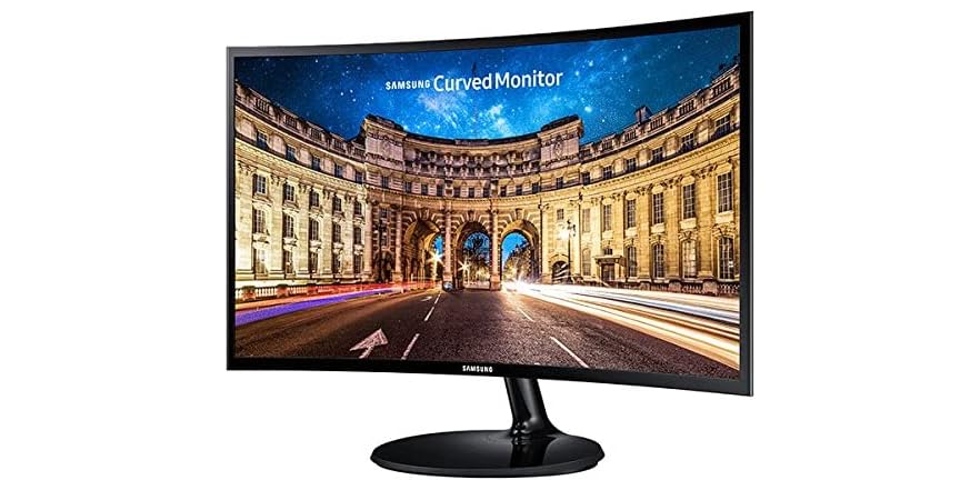 Samsung CF390 (LC24F390FHNXZA) 24-inch LED Curved FHD 4ms FreeSyn (Open ...