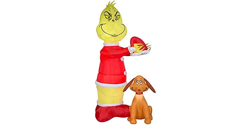 Gemmy Animated Inflatable 6' Grinch