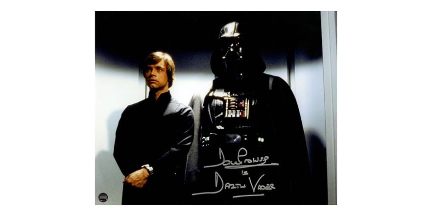 Dave Prowse Signed Luke Skywalker 8x10