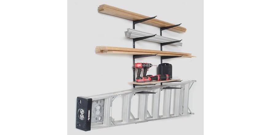 Delta 5-Tier Heavy Duty Wall Storage Rack