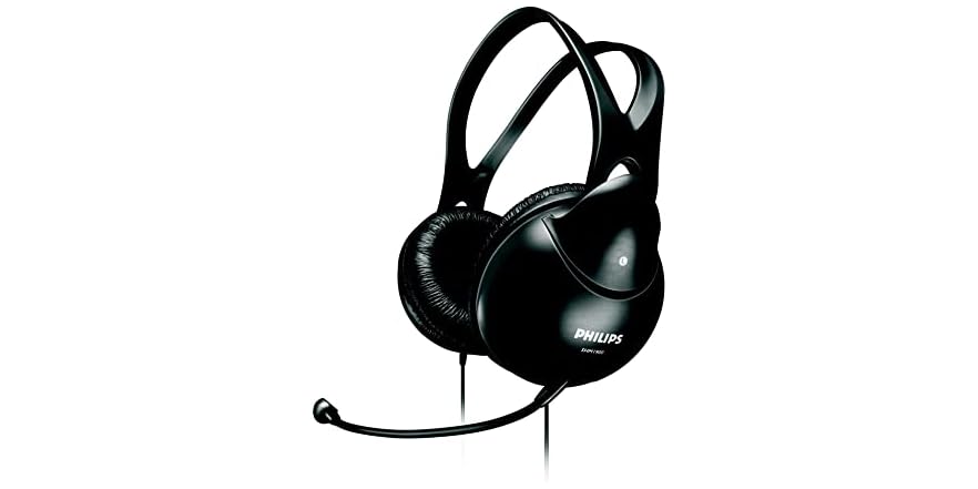 Philips Over-Ear Headset with Microphone