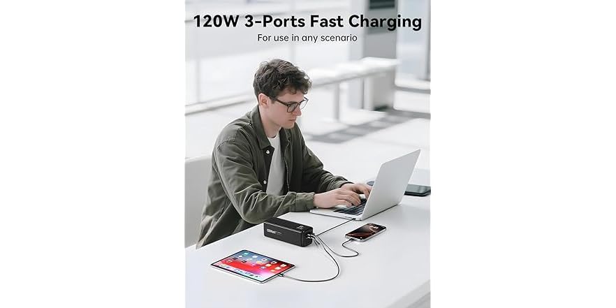 120W 27000mAh High Capacity Power Bank