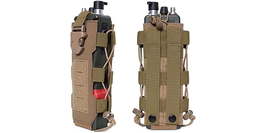 VIIDOO (2 Pack) Molle Radio Pouch Holder