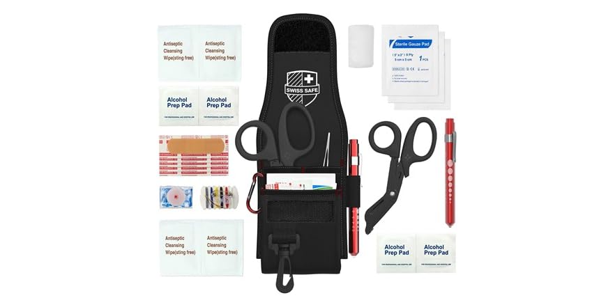 Swiss Safe Survival First Aid Kit 22 Piece
