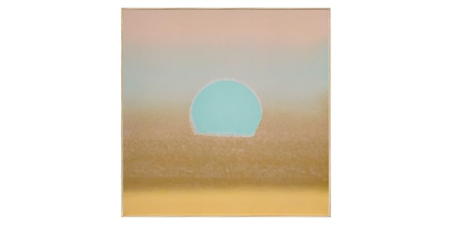 Sunset Gold, Blue (2 Sizes)