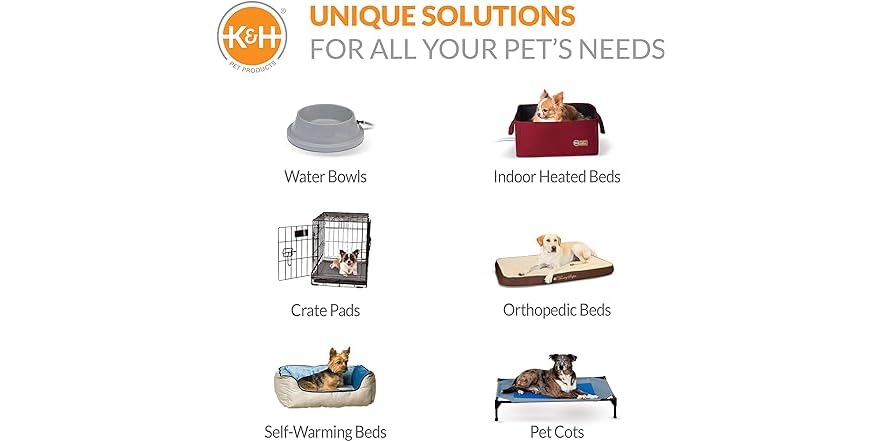 K&H Outdoor Elevated Pet Cot 32"L x 25"W
