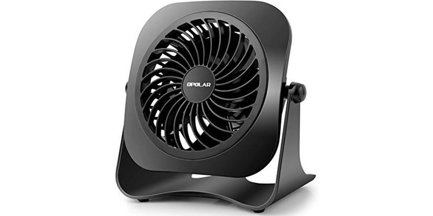OPOLAR Mini USB 5 inch Desk Fan
