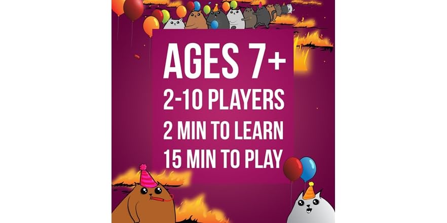 Exploding Kittens Party Pack Card Game