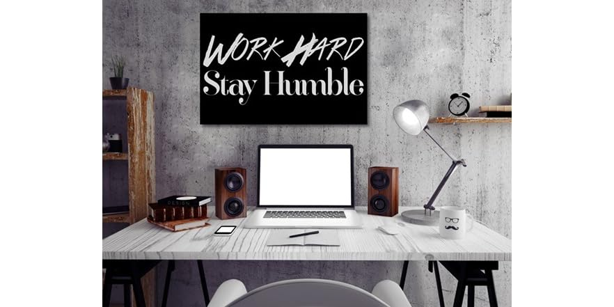 Work Hard Canvas Art (4 Sizes)