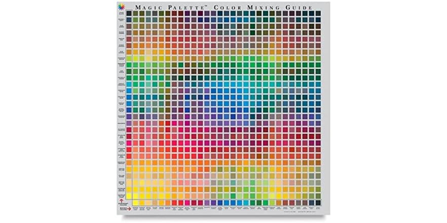 Magic Palette Color Mixing Guide 11.5"