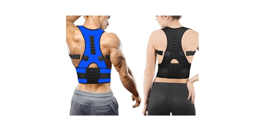 Extreme Fit Padded Back Support Adjustable Straps
